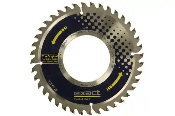 Exact Saw Blade TCT P - All Kinds Of Plastic | DWT PipeTools